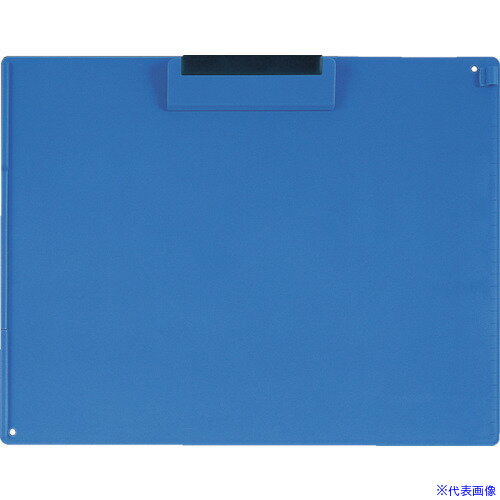 オレンジブック トラスコ中山　TRUSCOOP クリップボード B4S 青 〔品番:CB101BU〕[ 注番:4333306]特長●ボードは厚みがあって衝撃に強く、耐久性に優れています。●ペンホルダーは、ボールペン、鉛筆など筆記用具を挟むこ...