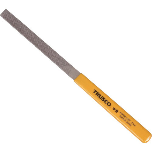 オレンジブック トラスコ中山　TRUSCOTRUSCO スーパーカットヤスリ 12本組サイズ 中目 1本入 〔品番:TSHI01202P〕[ 注番:4334990]特長●最先端の表面処理（電解研磨）技術により強い切れ味を実現しました。●刃先...