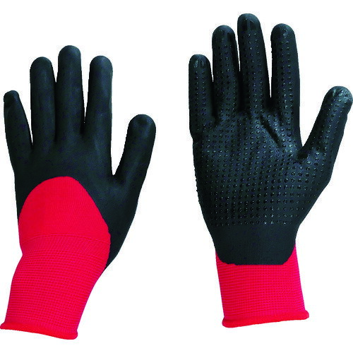 オレンジブック トラスコ中山　TRUSCO丸和ケミカル ナックルプラス Mサイズ 〔品番:747M〕[ 注番:4344448]特長●手の甲のこぶし部分までコートされることでフィット感が増し、ずれにくくなります。●指先に細かい異物が入りません...