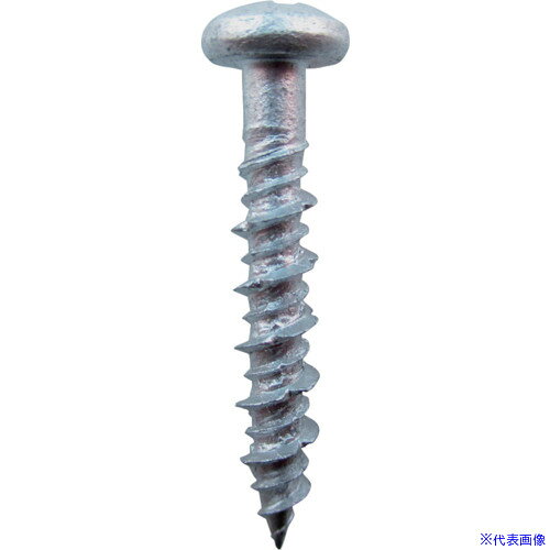 オレンジブック トラスコ中山　TRUSCODAIDOHANT パワコン 鉄ラスパート ナベ 4×32 (1Pk(箱)=160本入) 〔品番:00048318〕[ 注番:4361547]特長●プラグを使用せず、下穴のみでコンクリートに使用でき...