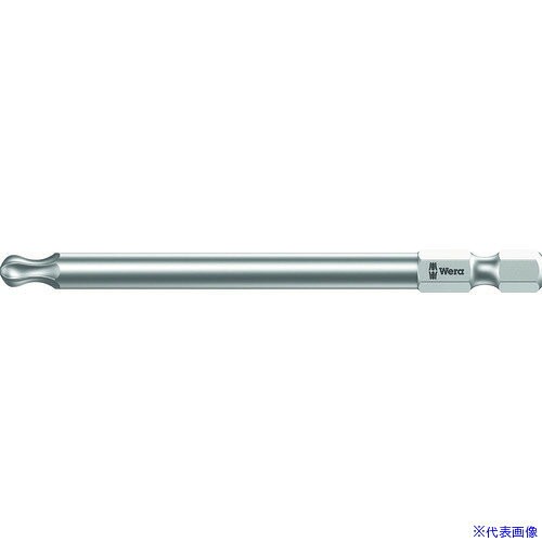 オレンジブック トラスコ中山　TRUSCOWera(ヴェラ) 867/4KK ボールポイントトルクスビット TX10 〔品番:059700〕[ 注番:4375301]特長●先端がボールポイントタイプのトルクス［［R下］］ビットです。●多少の...