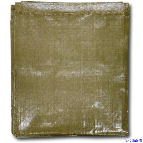 オレンジブック トラスコ中山　TRUSCO萩原 ターピー 防災・減災シート#3000 ODグリーン 5.4m×7.2m 〔品番:BOUSAIOD5472〕[ 注番:4375522]特長●屋根養生でも目立たない景観に配慮したODグリーン色です...