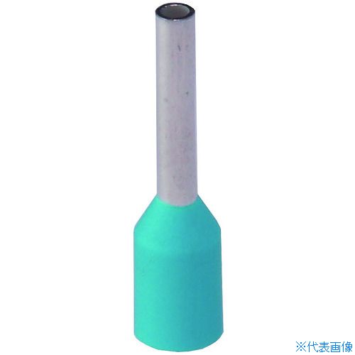 オレンジブック トラスコ中山　TRUSCOWAGO フェルール 圧着端子 FE−0.34−6N−TQ 100個入 〔品番:216322PK〕[ 注番:4376277]特長●ヨーロッパ式の棒端子で、より線の棒端子化が可能です。●ばらけ防止や細...