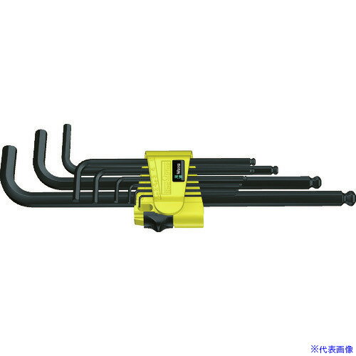 オレンジブック トラスコ中山　TRUSCOWera(ヴェラ) 950PKL/9SZN ボールポイントヘックスキーセット 〔品番:022171〕[ 注番:4379136]特長●Wera独自のHex-Plusと呼ばれる面接触構造により、六角ねじ...