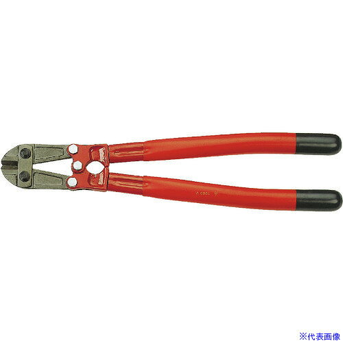 オレンジブック トラスコ中山　TRUSCOBAHCO 1000V絶縁仕様ボルトカッター 〔品番:2820VBC〕[ 注番:4380231]特長●安全を目視で確認できるセーフティーサイン付です。●耐電圧試験済です。仕様●全長(mm)：630●...