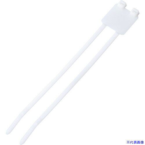 オレンジブック トラスコ中山　TRUSCOPANDUIT 旗型タイプナイロン結束バンド ナチュラル (50本入) 〔品番:PL2M2SL〕[ 注番:4382633]特長●ワイヤーやケーブルなどの識別と結束を同時にできます。●必要な情報は書き...