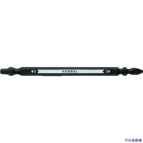 オレンジブック トラスコ中山　TRUSCOVESSEL コンビビットPQ +2/SQ3×110mm (1S(PK)=2本入) 〔品番:PQ142311〕[ 注番:4387554]特長●建築木工用ビットです。●［［＋］］2とSQ3の2サイズを...