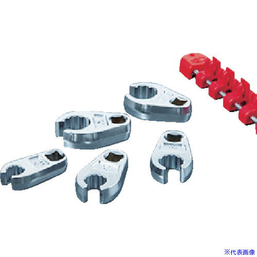 オレンジブック トラスコ中山　TRUSCOKTC 9.5sq.クロウフットレンチ 対辺寸法17mm 差込角9.5mm 〔品番:BNS317W〕[ 注番:4390555]特長●口径部を二重六角にし、ナットへのアプローチが容易になっています。●...