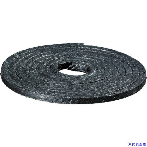 オレンジブック トラスコ中山　TRUSCOMatex バルブ用万能グランドパッキン 幅11mm×長さ3m×高さ11mm 〔品番:853011.03M〕[ 注番:4423135]特長●耐熱性・耐圧性に優れております。用途●高温・高圧バルブに。...