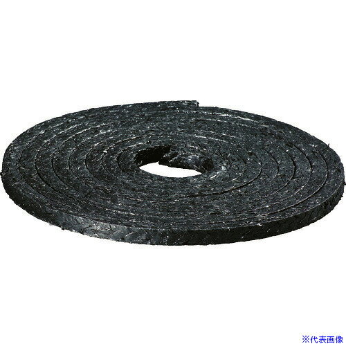 オレンジブック トラスコ中山　TRUSCOMatex バルブ用万能グランドパッキン 幅6.5mm×長さ3m×高さ6.5mm 〔品番:85306.53M〕[ 注番:4423151]特長●耐熱性・耐圧性に優れております。用途●高温・高圧バルブに...