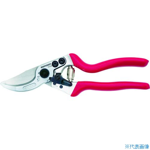オレンジブック トラスコ中山　TRUSCOBerger 【売切廃番】剪定鋏1114 215mm 〔品番:1114〕[ 注番:4424646]特長●ハイグレードモデルです。●エルゴノミック形状のハンドルは鍛造アルミ製で耐久性が高く軽量で持ちや...