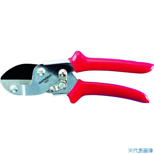 オレンジブック トラスコ中山　TRUSCOBerger 【売切廃番】剪定鋏1902 195mm 〔品番:1902〕[ 注番:4424956]特長●生木の切断が可能なハンディタイプのハサミです。●「粘り」と「硬さ」を兼ね備えた、工具に最適なド...