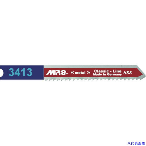 オレンジブック トラスコ中山　TRUSCOMPS 【売切廃番】 ジグソーブレード 金属用 3413 (5枚入) 〔品番:3413〕[ 注番:4425162]特長●高品位の原材料を用いており、高い切断能力と耐久性を両立させたジグソーブレードで...