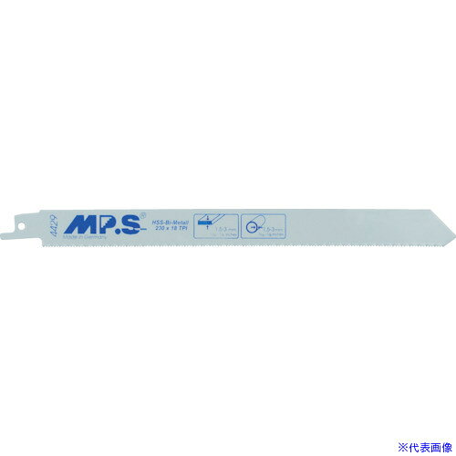 オレンジブック トラスコ中山　TRUSCOMPS 【売切廃番】 セーバーソーブレード 金属用 230mm×18山 5枚 〔品番:4429〕[ 注番:4425421]特長●高品位の原材料を用いており、高い切断能力と耐久性を両立させたセーバーソ...