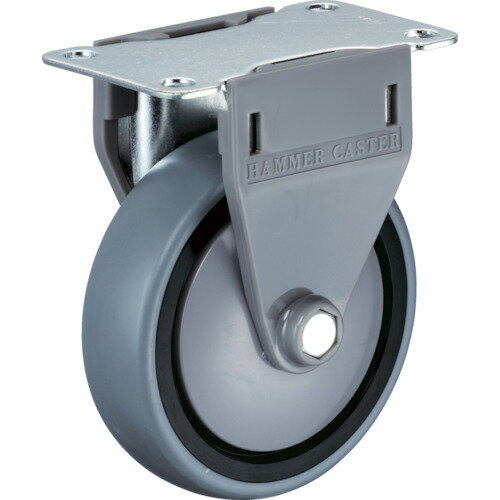 オレンジブック トラスコ中山　TRUSCOハンマー 740静シリーズ固定エラストマー車 〔品番:740MRCLB100〕[ 注番:4444612]特長●旋回時の音の発生を低減します。用途●ショッピングカートから台車まで。仕様●許容荷重(da...