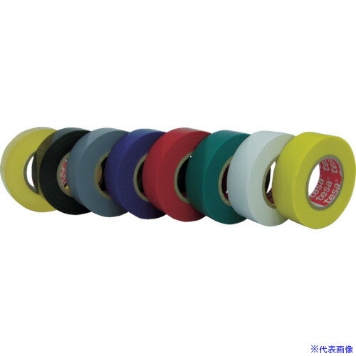 オレンジブック トラスコ中山　TRUSCOtesa 電気絶縁用ビニールテープ (10巻入) 19mm×20m 白 (10巻入) 〔品番:425119X20W〕[ 注番:4461983]特長●カンシール、配線工事など効率的に作業できます。用途...