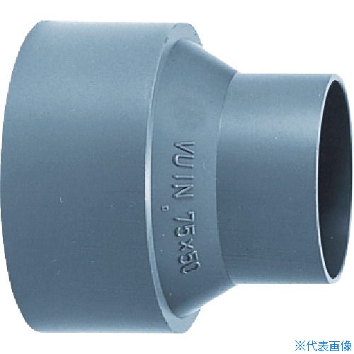 オレンジブック トラスコ中山　TRUSCOクボタケミックス VU継手 インクリーザ VU−IN75x65 〔品番:VUIN75X65〕[ 注番:4466438]特長●軽量で耐食性、耐薬品性に優れた排水継手です。●内面ストッパーはVUパイプ用...