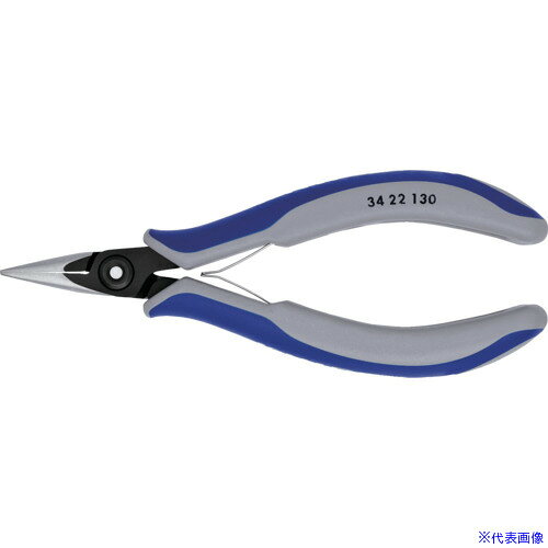 オレンジブック トラスコ中山　TRUSCOKNIPEX 精密用プライヤー 半丸 130mm 〔品番:3422130〕[ 注番:4467728]特長●極めて精密なエレクトロニクス関連、精密機器関連の組立作業に最適な高精度のプライヤーです。●ジ...