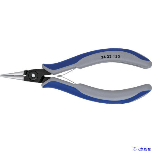 オレンジブック トラスコ中山　TRUSCOKNIPEX 精密用プライヤー 丸 130mm 〔品番:3432130〕[ 注番:4467744]特長●極めて精密なエレクトロニクス関連、精密機器関連の組立作業に最適な高精度のプライヤーです。●ジョ...