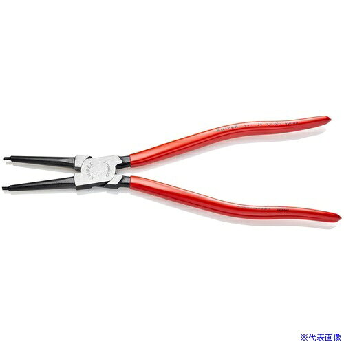 オレンジブック トラスコ中山　TRUSCOKNIPEX 穴用スナップリングプライヤー 85−140mm 〔品番:4411J4〕[ 注番:4468015]特長●穴用スナップリングの取り付け、取り外しに適しています。●鍛造により大変頑丈です。●...