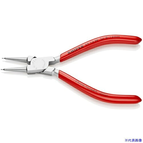 オレンジブック トラスコ中山　TRUSCOKNIPEX 穴用スナップリングプライヤー 8−13mm 〔品番:4413J0〕[ 注番:4468023]特長●穴用スナップリングの取り付け、取り外しに適しています。●鍛造により大変頑丈です。●滑り...