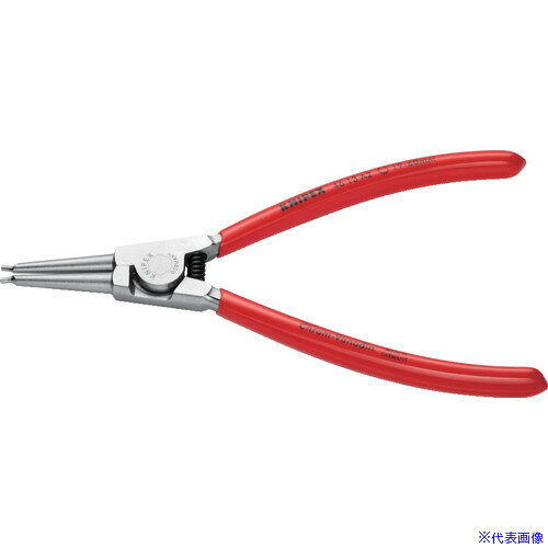 オレンジブック トラスコ中山　TRUSCOKNIPEX 軸用スナップリングプライヤー 19−60mm 〔品番:4613A2〕[ 注番:4468201]特長●軸用スナップリングの取り付け、取り外しに適しています。●鍛造により大変頑丈です。●滑...
