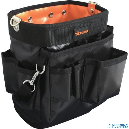 オレンジブック トラスコ中山　TRUSCOフジ矢 ウエストライン 電工ターボリンバッグ タイプB 〔品番:WBBT〕[ 注番:4470681]特長●底面にEVAを使用しているので形崩れがなく物の取り出しが楽にできます。●生地にターポリンを使...