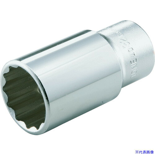 オレンジブック トラスコ中山　TRUSCOTONE ディープソケット(12角) 対辺寸法35mm 全長83mm 〔品番:4D35L〕[ 注番:4471709]特長●ボルトが突き出したナットを回すのに最適です。●深い箇所のナットにも最適です。...
