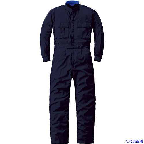 オレンジブック トラスコ中山　TRUSCOスリードラゴン 通年モデル つなぎ服50000−001ネイビーブルー−M 〔品番:50000001M〕[ 注番:4479050]特長●腰部のジャバラ（パワーネット仕様）で引きつりを防ぎ、屈伸運動や腰...