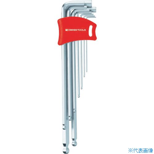 オレンジブック トラスコ中山　TRUSCOPBスイスツールズ ボール付ロング六角棒レンチセット(1.5、2、2.5、3、4、5、6、8、10) 〔品番:212LDH10〕[ 注番:4481551]特長●サイズ1.5mm以上はニッケルクローム...
