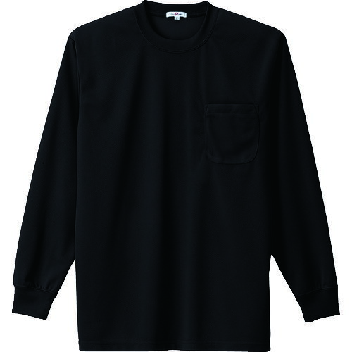 オレンジブック トラスコ中山　TRUSCOアイトス 吸汗速乾クールコンフォート 長袖Tシャツ男女兼用 ブラック S 〔品番:AZ10575010S〕[ 注番:4490495]特長●吸汗速乾機能付きで、汗をかいてもべたつきにくいです。●洗濯し...