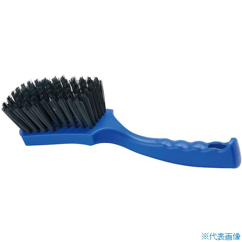 オレンジブック トラスコ中山　TRUSCOBURRTEC バーキンタ 短柄ブラシ ハード BK−TBH 〔品番:66705489〕[ 注番:4490978]特長●金属検出器で検出可能!異物混入リスクを低減!●広い箇所の清掃に使いやすい柄付き...