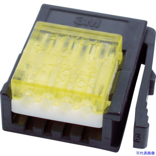 オレンジブック トラスコ中山　TRUSCO3M ミニ・クランプ ワイヤーマウントプラグ4極 〔品番:371043122000FL〕[ 注番:4492960]特長●電線を入れてプライヤーでかしめるだけの簡単・確実な一括圧接コネクタです。●電線...