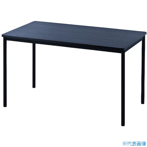 オレンジブック トラスコ中山　TRUSCOアールエフヤマカワ RFシンプルテーブル W1200×D700 ダーク2 〔品番:RFSPT1270DB2〕[ 注番:4508248]特長●細身の脚部ですっきりしたデザインの置き場所を選ばないシンプ...