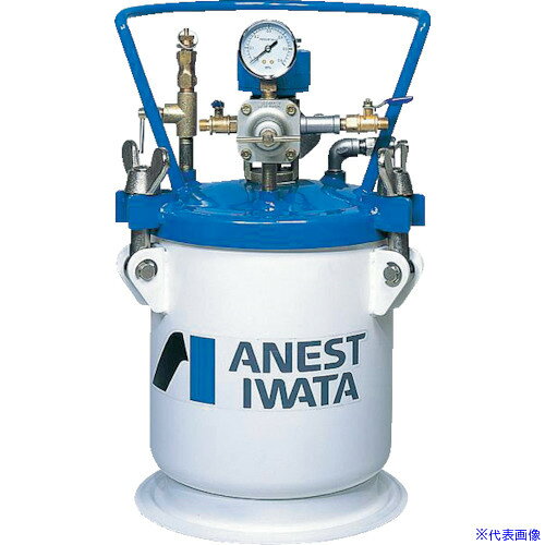 オレンジブック トラスコ中山　TRUSCOアネスト岩田 塗料加圧タンク 汎用 (自動攪拌式)40L 〔品番:PT40DM〕[ 注番:4517156]特長●塗り色がほとんど一定した連続塗装作業の場合に便利です。仕様●容量(L)：40●最高使用...