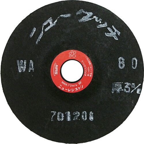 オレンジブック トラスコ中山　TRUSCONRS 研磨用フレキシブル砥石 ニュータッチ 100×3×15 WA80 〔品番:NT1003WA80〕[ 注番:4517831]特長●研磨用汎用品です。●ソフトで当たりが軽く被研削物に食い込むこと...