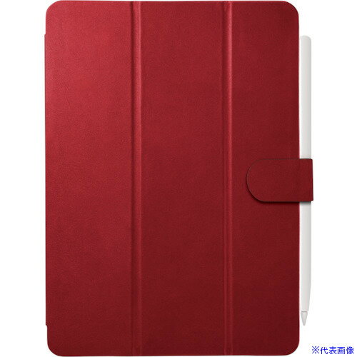 オレンジブック トラスコ中山　TRUSCOバッファロー iPad Pro 11インチ用3アングルレザーケース レッド 〔品番:BSIPD2011CL3RD〕[ 注番:4525580]特長●iPadPro11インチ用3アングルレザーケースです...