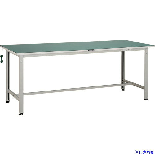 オレンジブック トラスコ中山　TRUSCOTRUSCO 軽荷重作業台(300kg)AE型 1800X750XH742 帯電防止マット張り ホワイト色 〔品番:AE1800DW〕[ 注番:4543041]特長●静電気を抑える帯電防止ゴムマット...