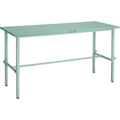 オレンジブック トラスコ中山　TRUSCOTRUSCO 軽荷重作業台高さ調節式(150kg)AEM型 1800X600XH650〜950 基本タイプ ホワイト色 〔品番:SAEM1860W〕[ 注番:4546971]特長●650〜950mm...