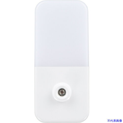 オレンジブック トラスコ中山　TRUSCOYAZAWA ナイトライト明暗ホワイト 〔品番:NASN23WH〕[ 注番:4574327]特長●センサーが周囲の明るさを感知して自動で点灯します。●壁から出っ張らない薄型ボディで廊下などにオススメ...