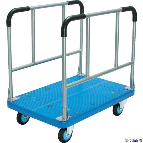 オレンジブック トラスコ中山　TRUSCOカナツー 長尺物運搬車 〔品番:PLA300YW〕[ 注番:4577396]特長●ベニヤ板や、長い段ボール、パイプなどの長い物を運ぶのに便利です。●ダイヤグリップ付で操作しやすく、キズの防止になりま...