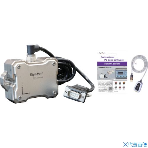 オレンジブック トラスコ中山　TRUSCOJSBTECH Digi−pas DWL5500XY Pro−Version 高性能2軸デジタル傾斜センサー ±0.001° 〔品番:20552199〕[ 注番:4586830]特長●2軸傾斜角同時...