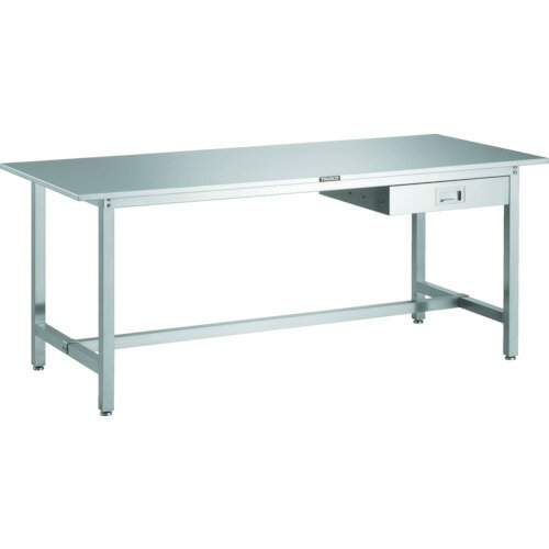 オレンジブック トラスコ中山　TRUSCOTRUSCO SW3型オールステンレス作業台 1800X900 1段引出付 〔品番:SW31890SD1〕[ 注番:4589483]特長●主要部は溶接構造のため優れた強度をもっています。●引出しがス...
