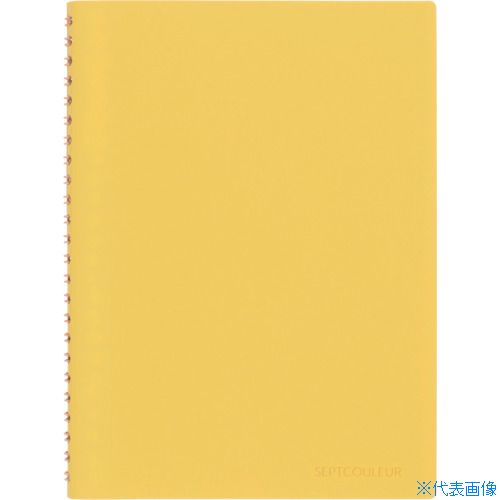 オレンジブック トラスコ中山　TRUSCOmaruman A5 ノート セプトクルール イエロー 〔品番:N76804〕[ 注番:4606974]特長●表紙素材は触っていたい“さらさらしっとり”な優しい感触です。●柔らかいのに、へたりにくい...