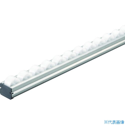 オレンジブック トラスコ中山　TRUSCOTRUSCO カセット式ピッキングラック用ホイールコンベヤΦ36 P40×2400 〔品番:V3620ECON402400〕[ 注番:4611993]特長●樹脂製のホイールを使用しています。●フレー...