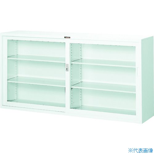 オレンジブック トラスコ中山　TRUSCOTRUSCO スタンダード書庫(D400) ガラス引違 1760XH880 W色 〔品番:W306G〕[ 注番:4627539]特長用途●完成品仕様●間口(mm)：1760●奥行(mm)：400●高...