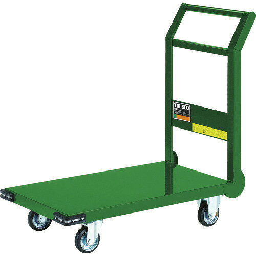 オレンジブック トラスコ中山　TRUSCOTRUSCO 鋼鉄製運搬車 導電性 800X450 GN 〔品番:SH3NEGN〕[ 注番:4647912]特長●導電キャスターを採用で静電気を放出しやすくしました。●別売りブレーキが取付可能です。...