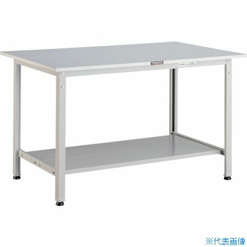 オレンジブック トラスコ中山　TRUSCOTRUSCO 軽荷重作業台(300kg)AE型 900X600XH1948(全高) ツールハンガー付 グリーン色 〔品番:RAE0960THN〕[ 注番:4671724]特長●ホース、ケーブル、工具...