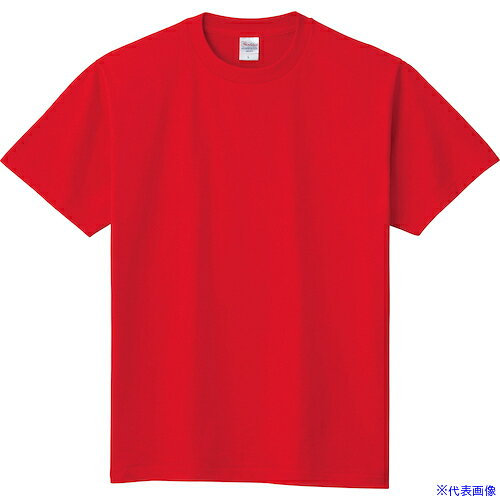 オレンジブック トラスコ中山　TRUSCOPrintstar ヘビーウェイトTシャツー00085−CVT−レッド−L 〔品番:00085CVTREDL〕[ 注番:4673707]特長●【良い着心地】柔らかく着心地のいい綿素材使用●【耐洗濯性...
