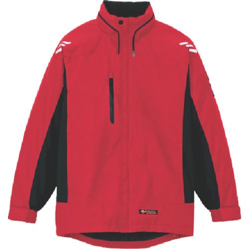 オレンジブック トラスコ中山　TRUSCOアイトス 光電子軽防寒ジャケット レッド L 〔品番:AZ6169009L〕[ 注番:4690494]特長●フードイン仕様なので、急な天候の変化や塵の飛散などに便利です。●様々なシーンで使えるデザイ...